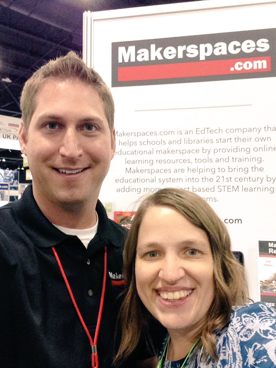 Makerspaces.com on Twitter: "It was awesome meeting the one and only @gravescolleen at #ISTE2016 ...