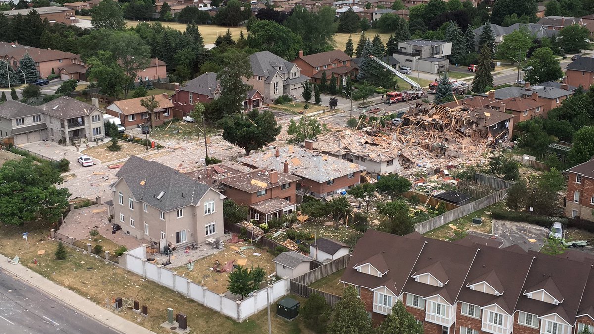 Four homes leveled in Mississauga near Toronto by explosion – Vlad Tepes
