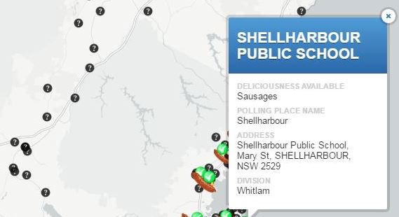 Your guide to election day (including a sausage sizzle map) https://t ...