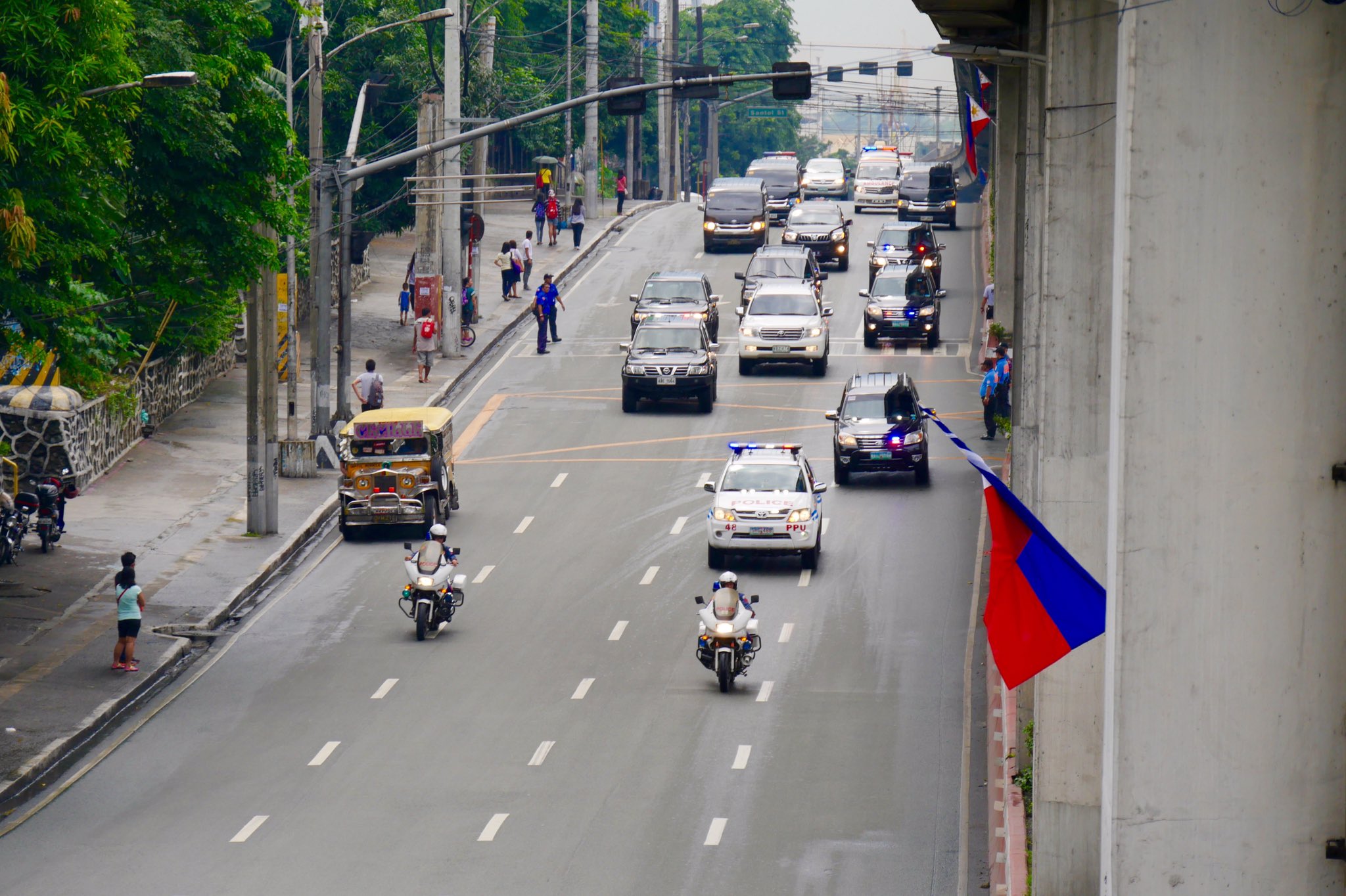 Philippine Presidential Convoy