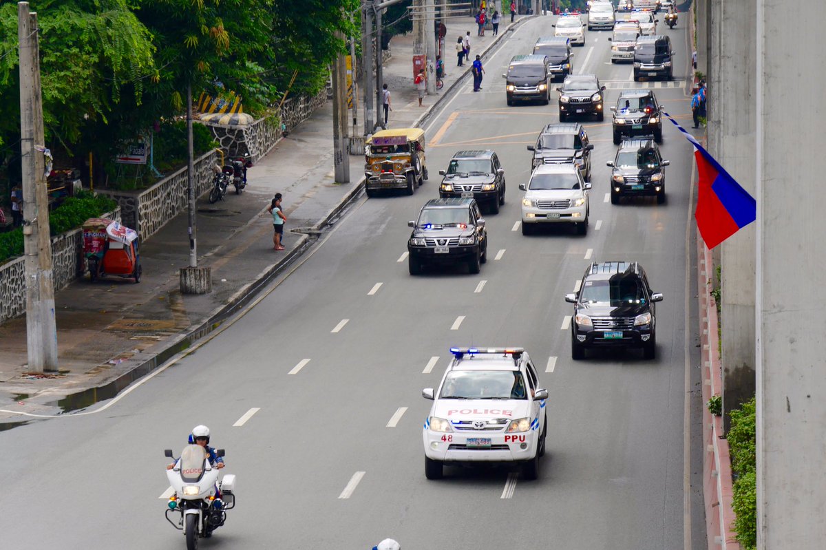 Philippine Presidential Convoy
