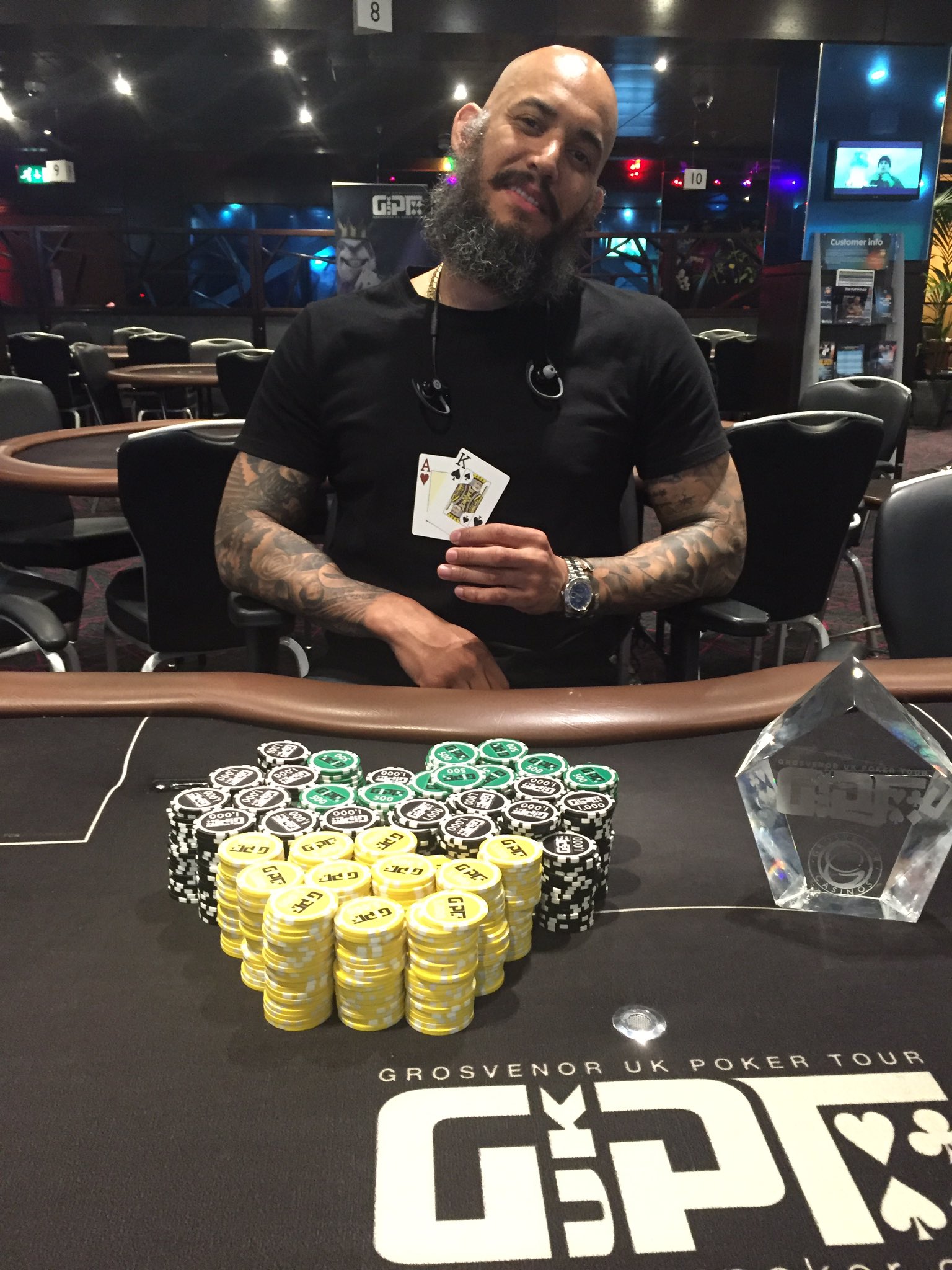 The Vic Poker Room on Twitter: "GUKPT UPDATE 6-Max Winner 👏👏👏 Raphael Ajayi won £3,925 with a 2 ...