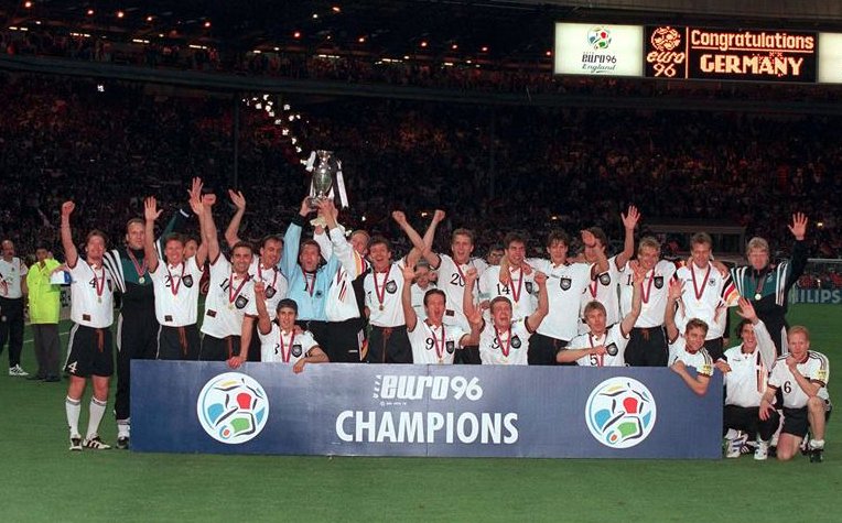 On this day: in 1996, oliver bierhoff scored twice as #ger beat #cze 2 ...