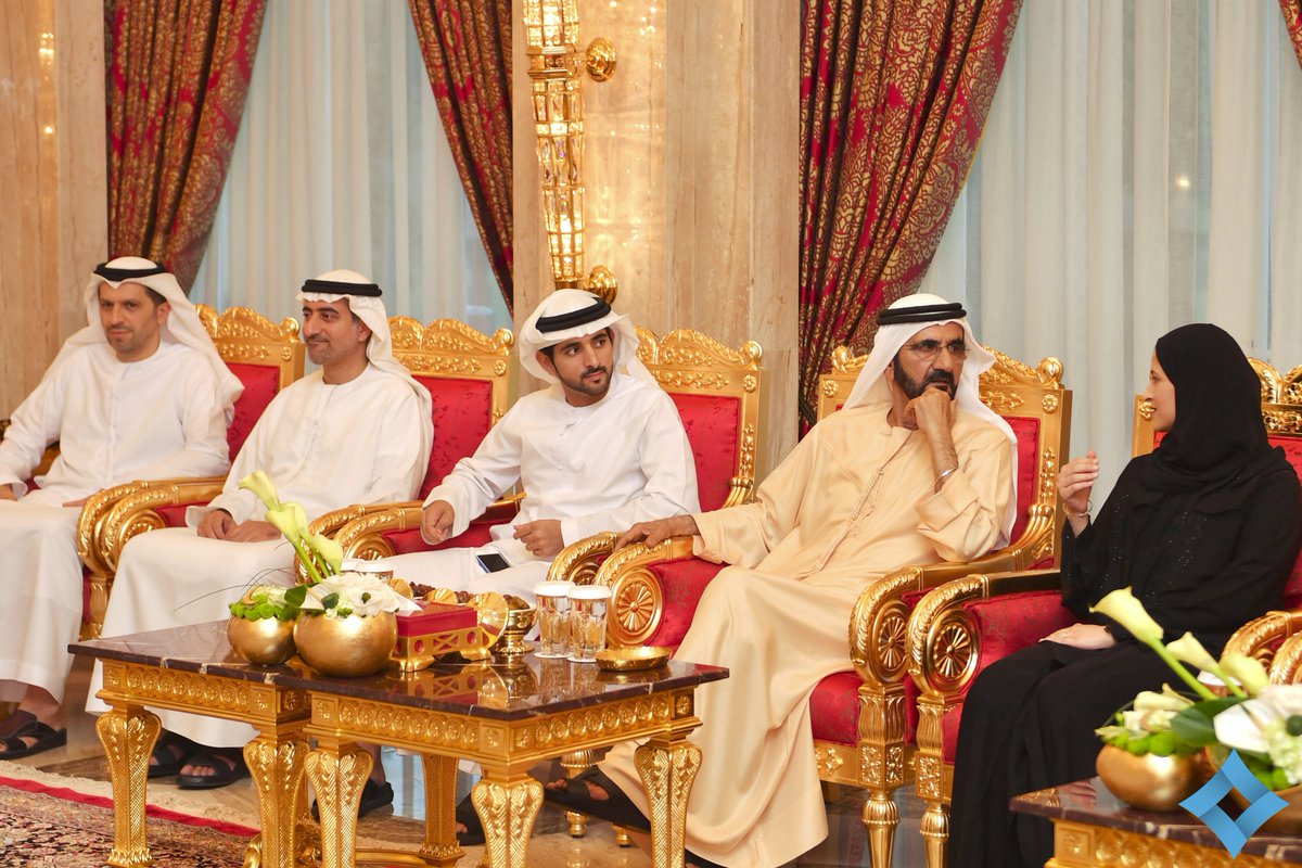 . HHShkMohd receives Chairwoman & members of Emirates Scientists ...