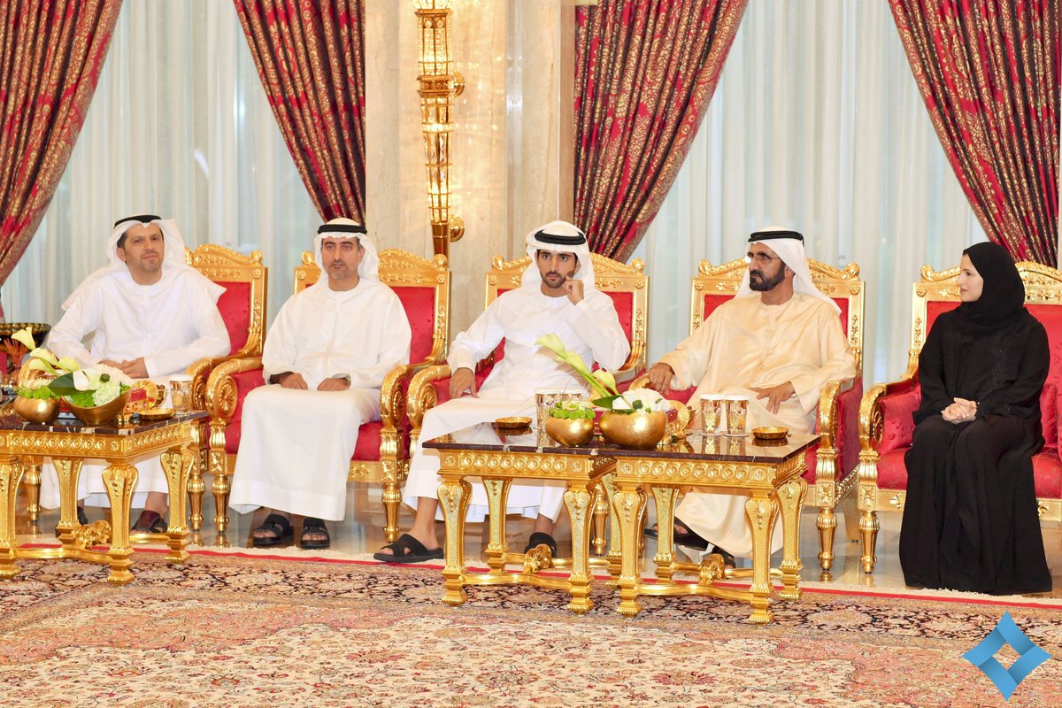 . HHShkMohd receives Chairwoman & members of Emirates Scientists ...