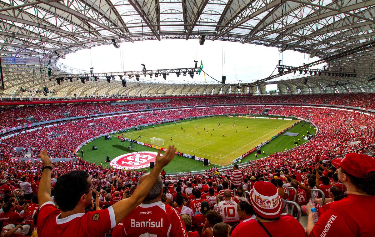 Beira-Rio lotado pra SCInternacional x Gremio na manhã de domingo Quem ...