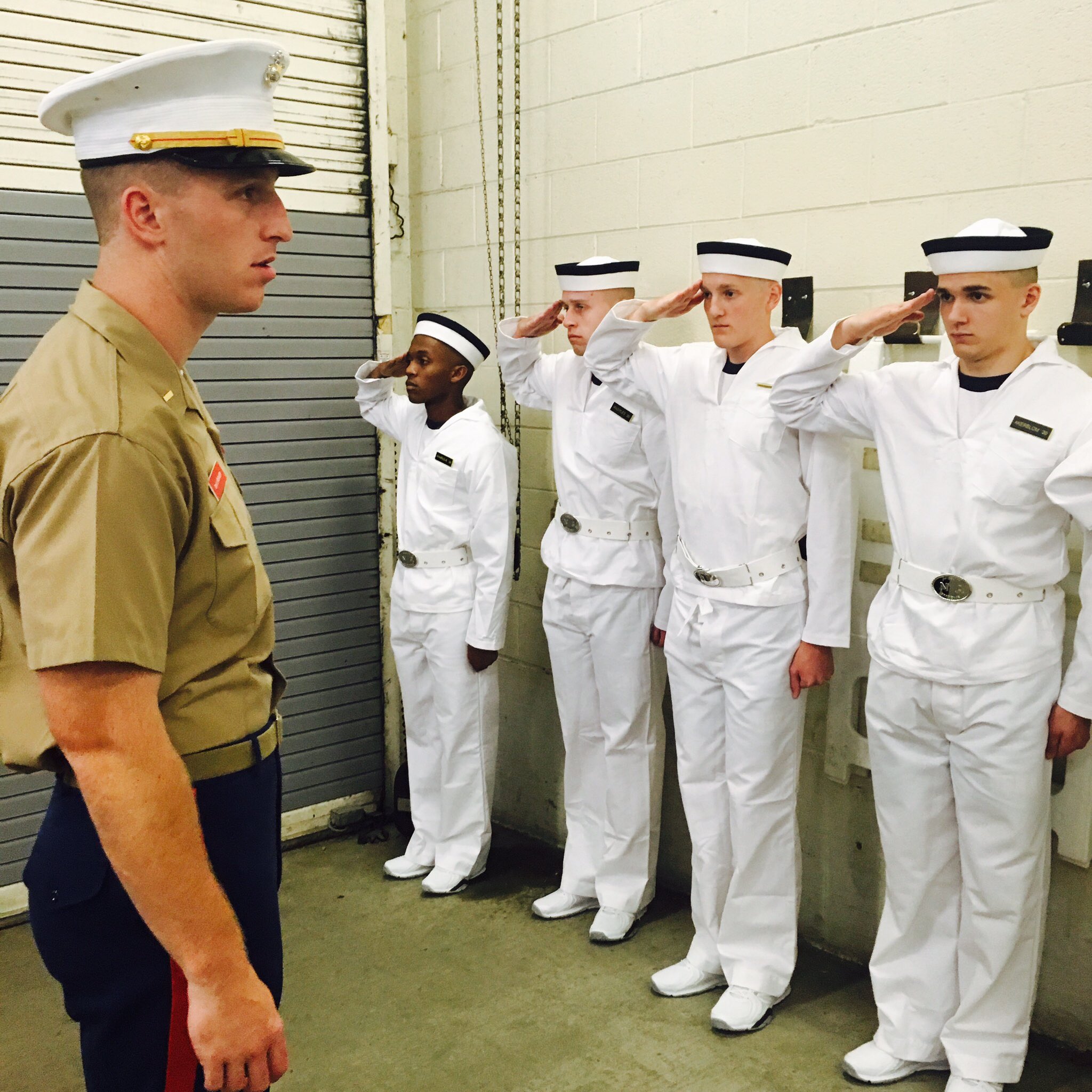 Military Salute Navy