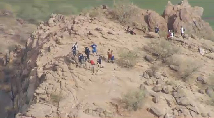 BREAKING Watch LIVE: PHXFire on top of Camelback Mountain to rescue a ...