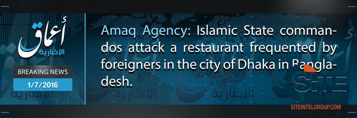 ISIS' 'Amaq News Agency reported that ISIS fighters carried out the ...