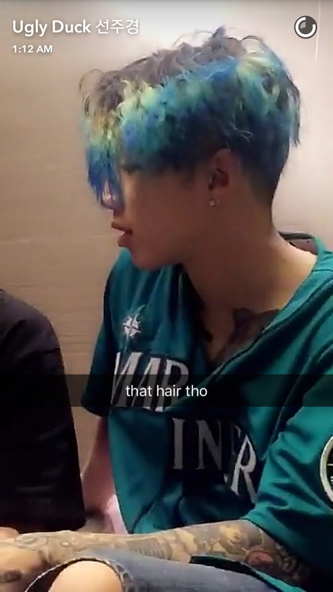 Ugly Blue Hair