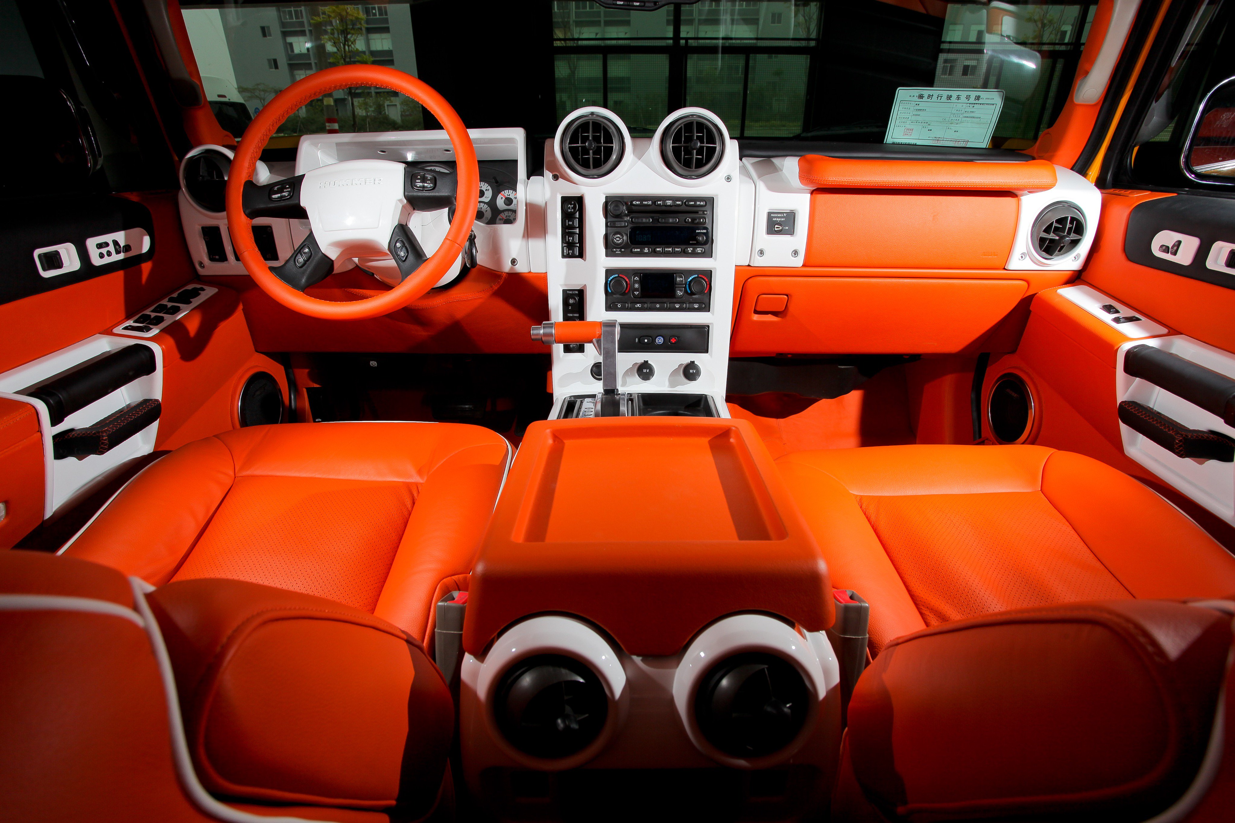Hummer H2 Custom Interior