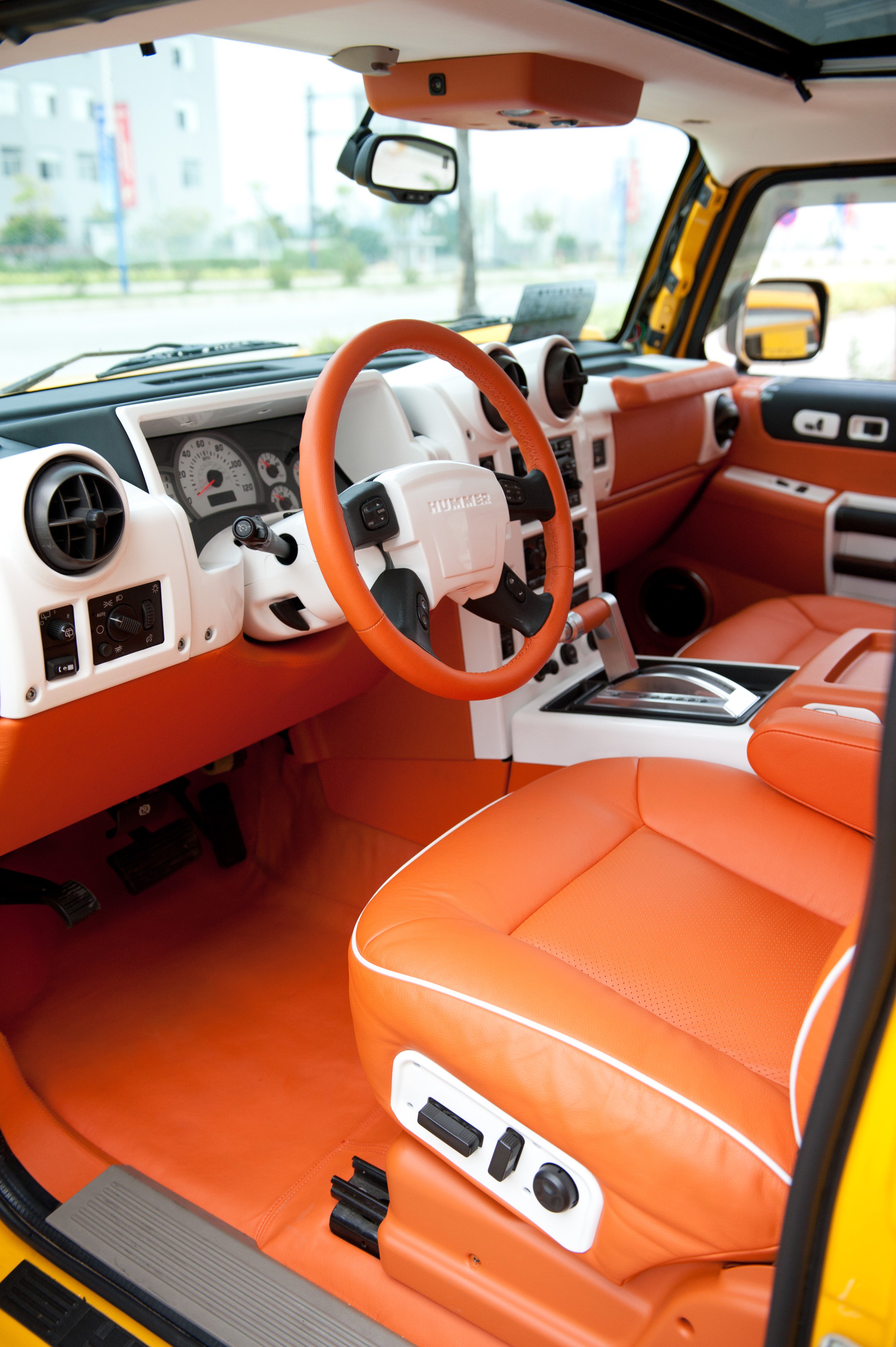 Hummer H2 Custom Interior