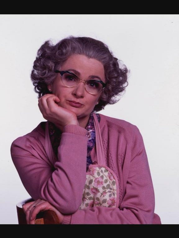 Actress caroline aherne, best known for mrs merton & the royle family ...