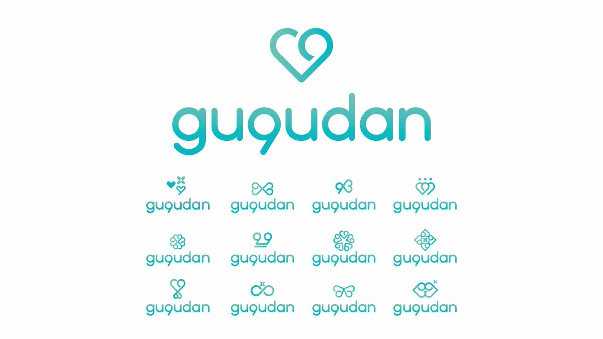 Gugudan's logo various : r/gu9udan