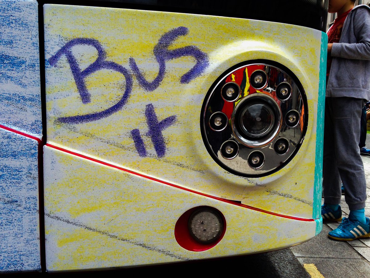 Love this wrapped bus designed by Year 6 children from Hayes ...