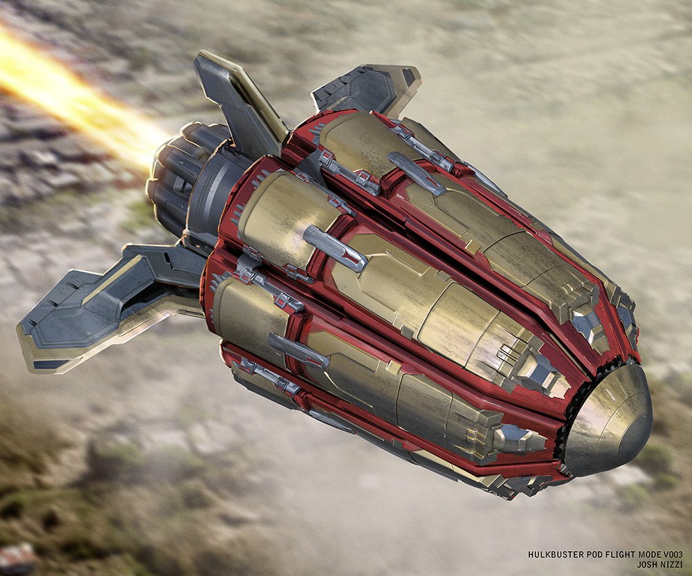 Avengers 2 Concept Art Hulkbuster