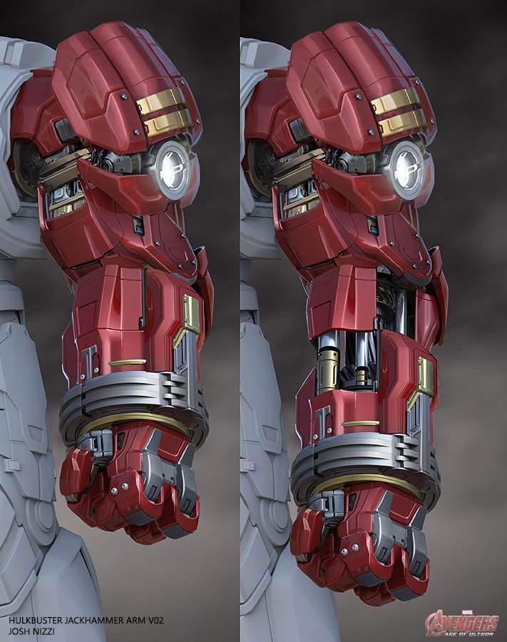 Hulkbuster Armor Concept Concept Art War Machine Hulkbuster Armor War