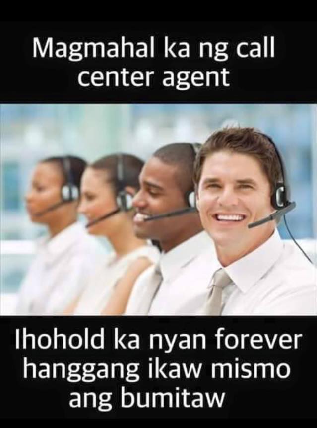 Call Center Tagalog Meme