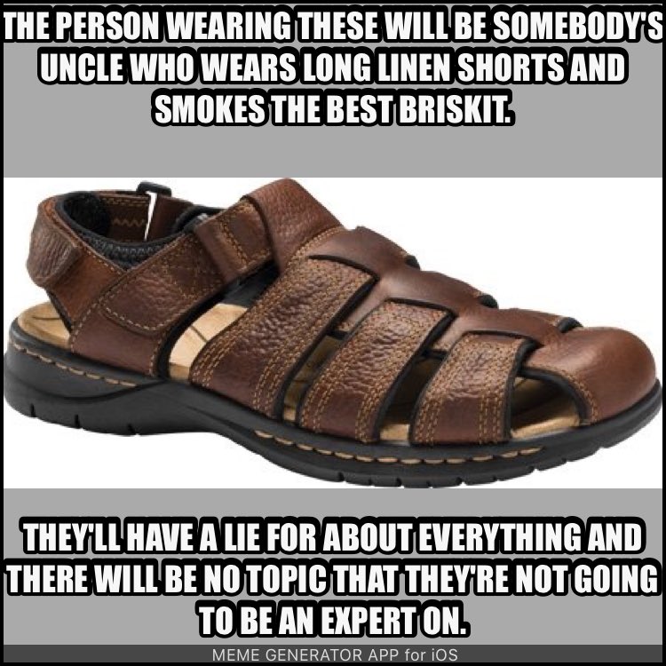 Barbecue Sandals Memes