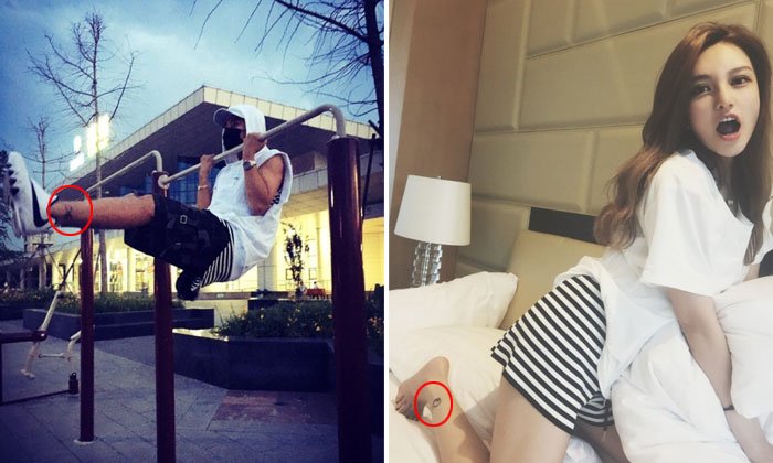 Stomp Singapore on Twitter: "Netizens discover Show Luo and GF Grace Chow have matching couple ...