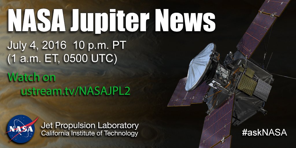 NASA on Twitter: "LIVE NOW: See how the #Juno team is feeling after the ...