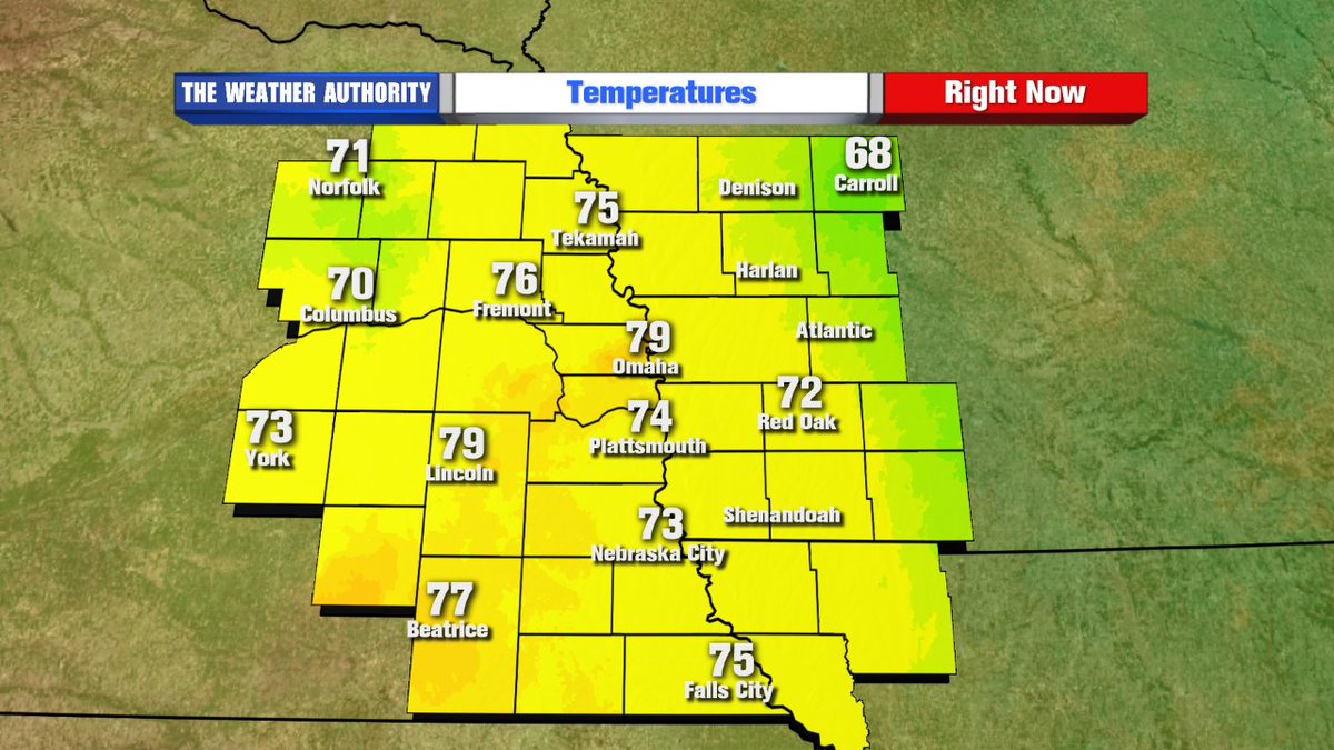 Current temperatures across the area. wowt | 6 News WOWT | Scoopnest
