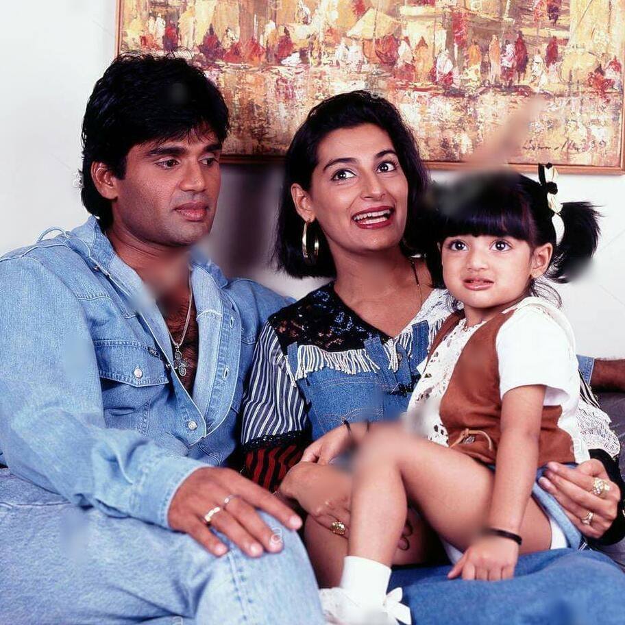 Sunil Shetty And His Wife