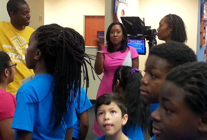 BN9 morning anchor Erica Riggins answers questions from members of ...