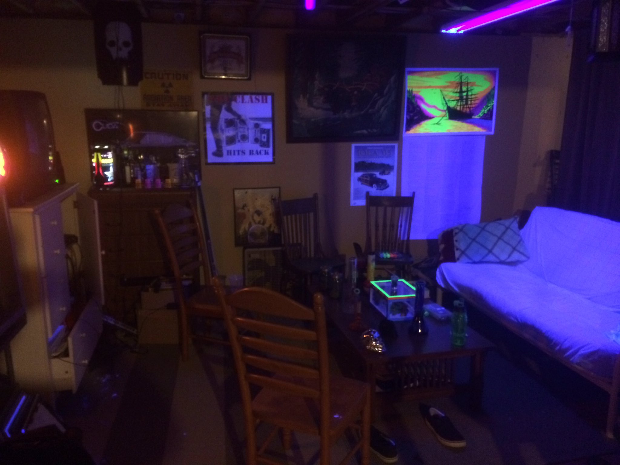 Pot Smoke Filled Room