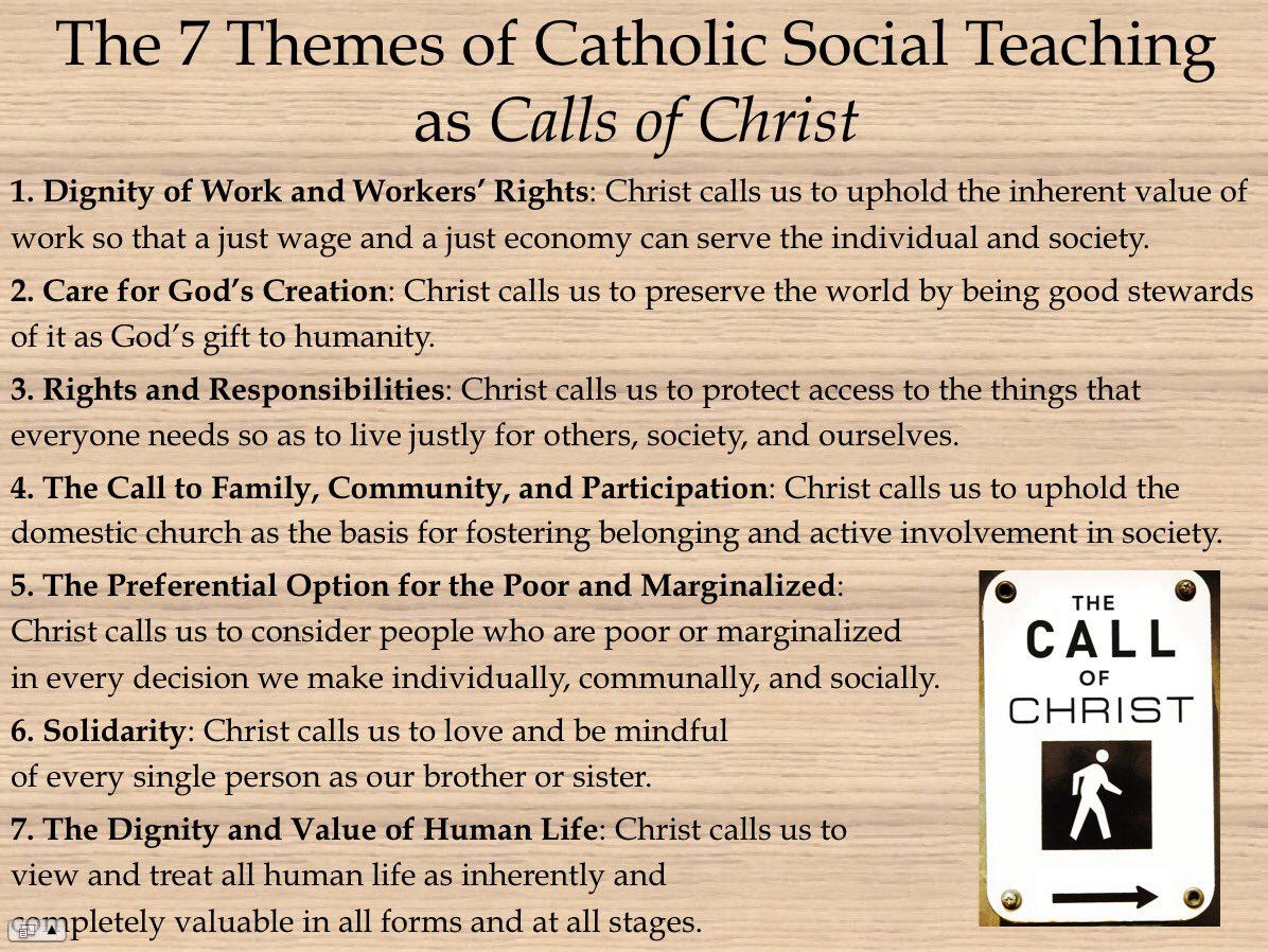 Care For Gods Creation Catholic Social Teaching