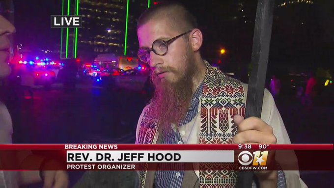 Dallas protest organizer Rev. Jeff Hood | O-T Lounge