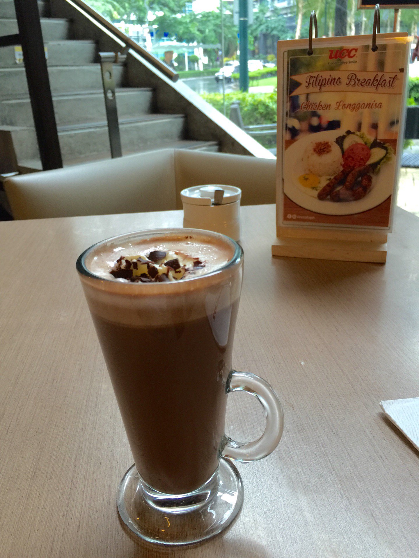 Jaf GT on Twitter: "Hot choco for the cold rainy weather... (@ UCC Café Terrace in Taguig City ...