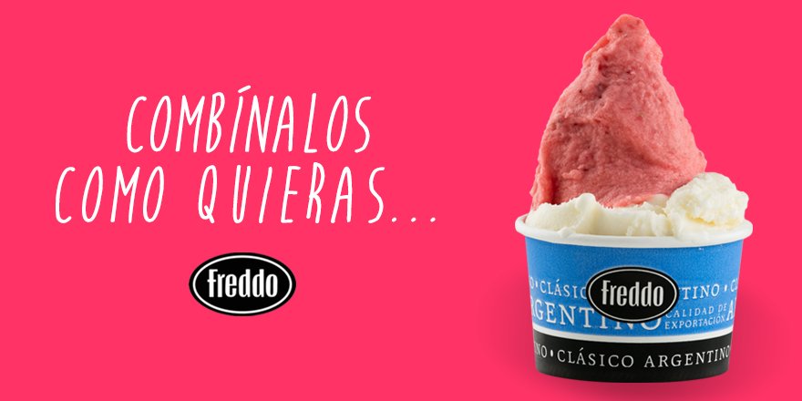 Freddo Chile on Twitter: "Cuando tienes más de un sabor favorito, la mejor opción es combinarlos ...
