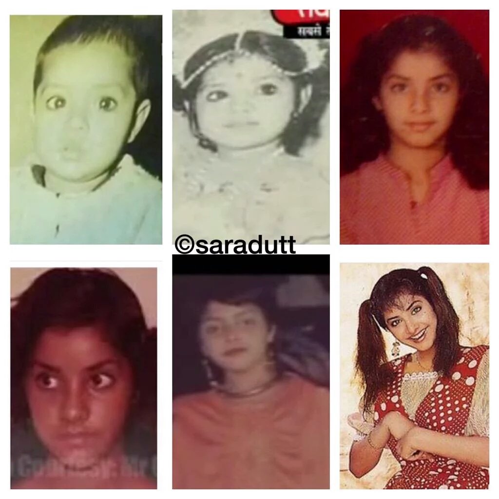 Divya Bharti Childhood Photos