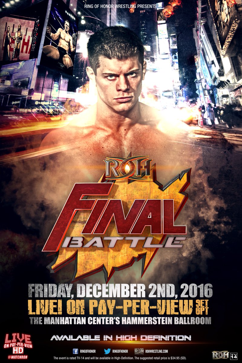 RoH planea el debut de Cody Rhodes para diciembre | Superluchas