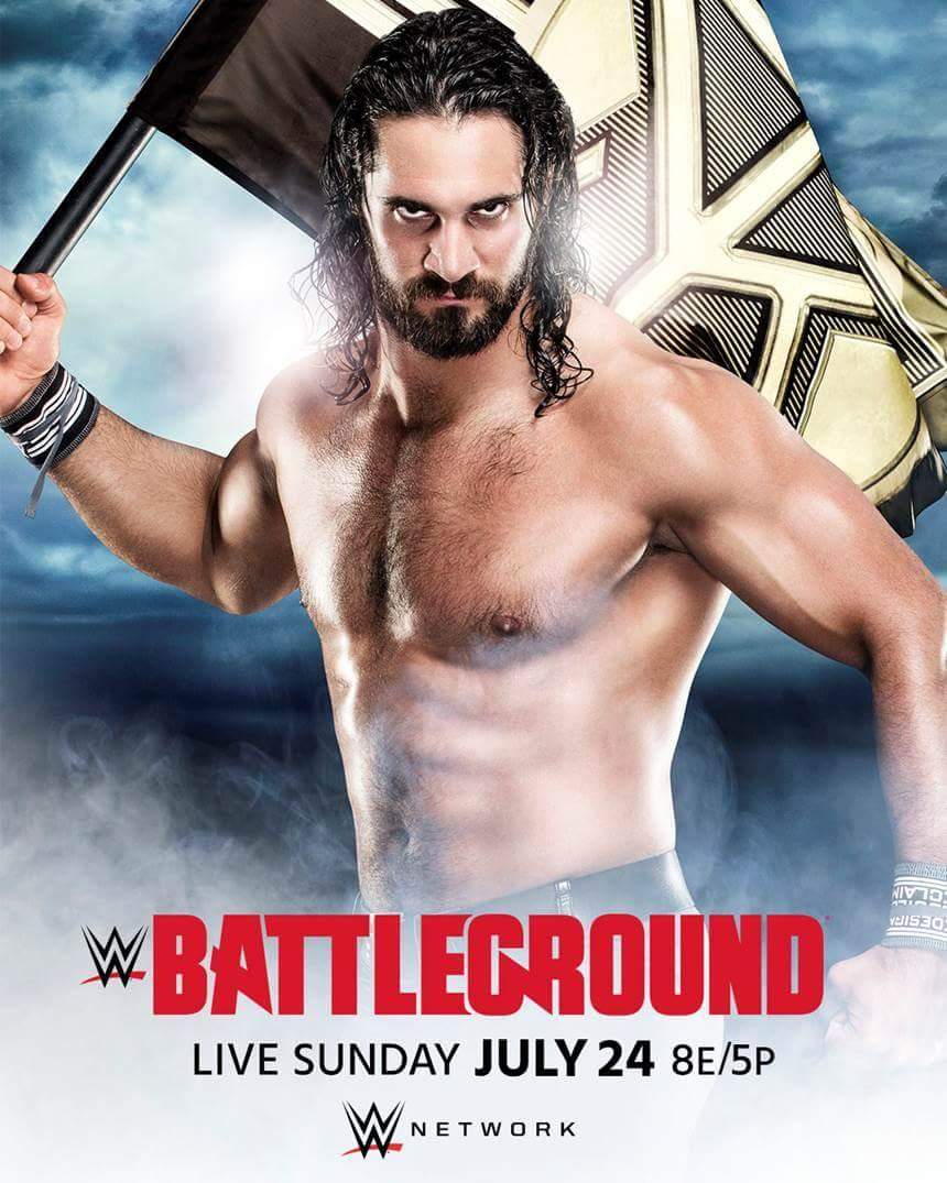 New Battleground posters: Seth, Dean, Sasha, Becky : r/SquaredCircle