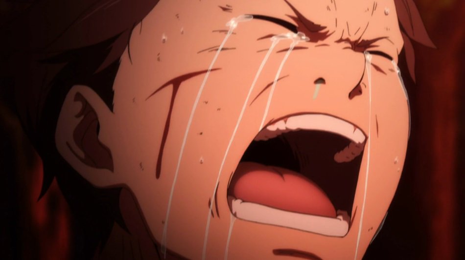 Anime Guy Screaming In Pain