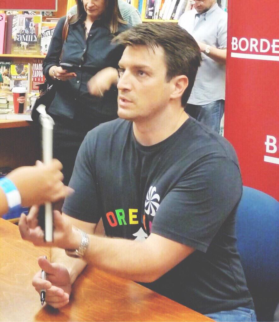 Nathan Fillion - Nathan’s Biceps Appreciation Thread #16 ~ Flex, Nathan ...