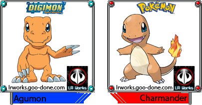Agumon And Charmander