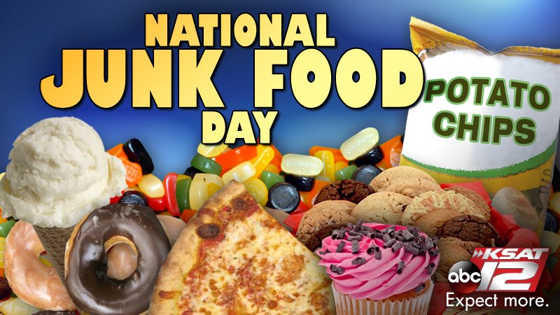 Here's your excuse to splurge today ... it's National Junk Food Day ...