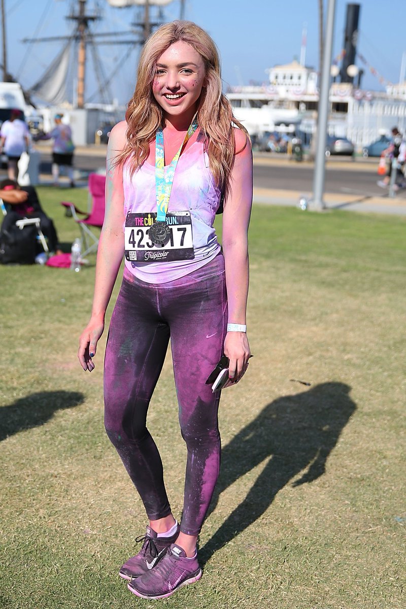 Peyton List In Yoga Pants