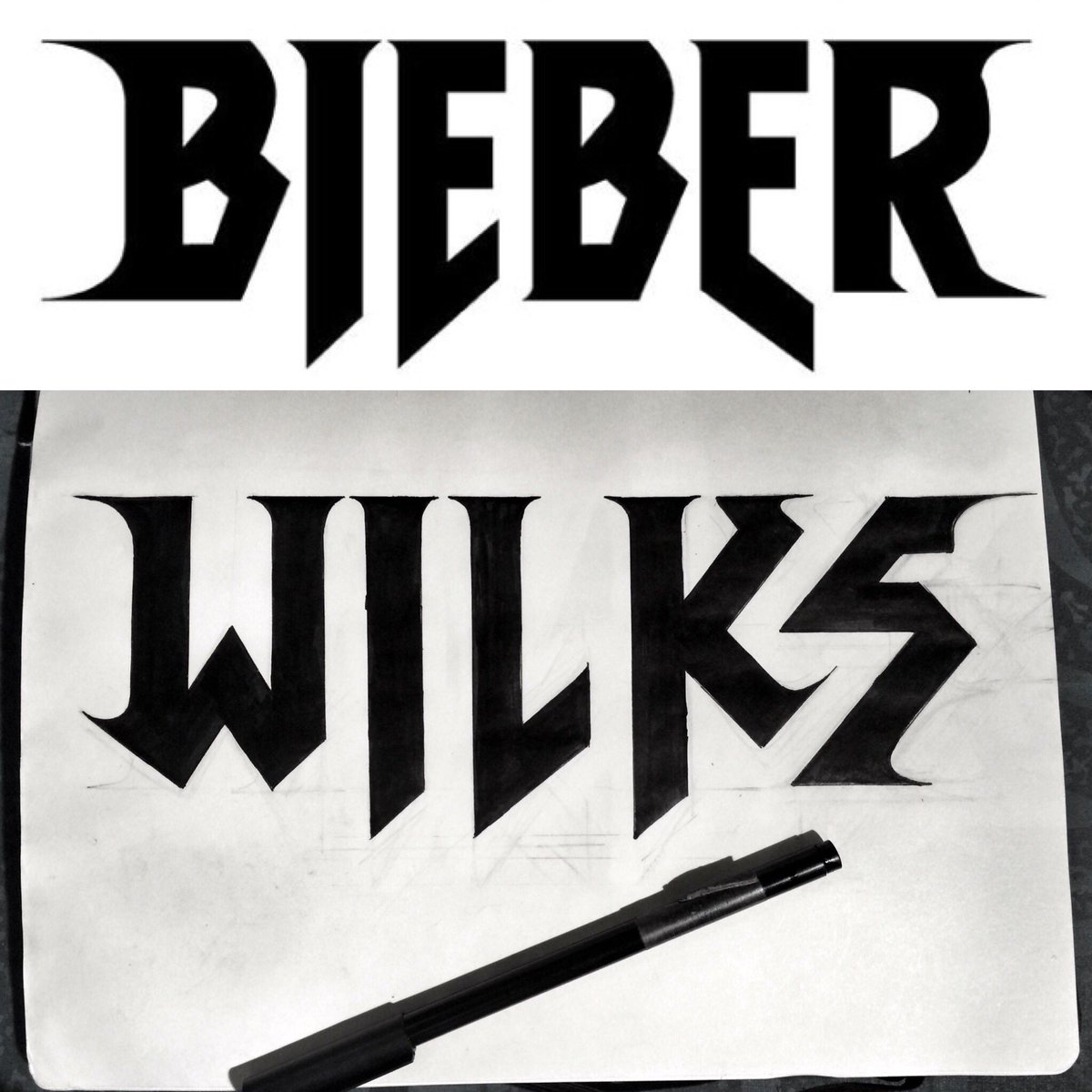 Justin Bieber Logo Font