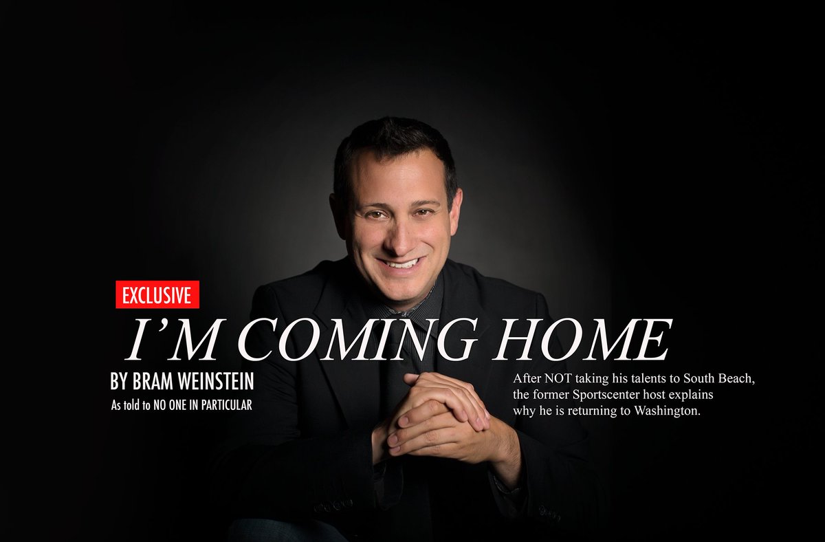 Bram Weinstein on Twitter: "I can't wait to get started. @espn980…