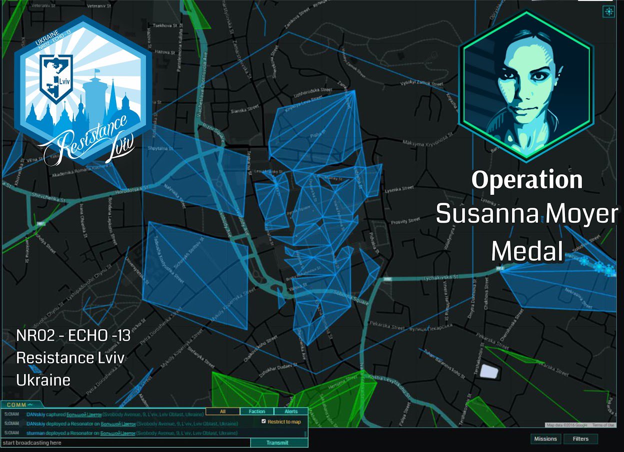 Ingress on Twitter: "More Ingress Portrait Field Art from the Ukraine! https://t.co/Be2QvXMTzq…