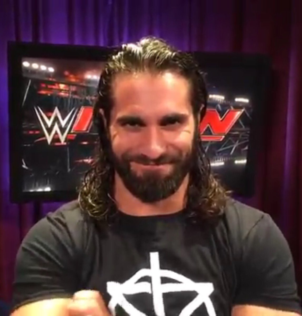 Seth Rollins Creepy Face