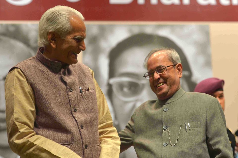 President confers the 51st Jnanpith Award on Dr. Raghuveer Chaudhari ...