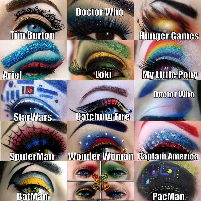 Spiderman Eyeshadow
