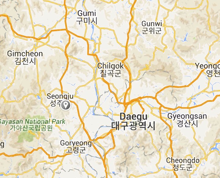 Seongju county, near Daegu, selected for THAAD deployment, ROK media ...