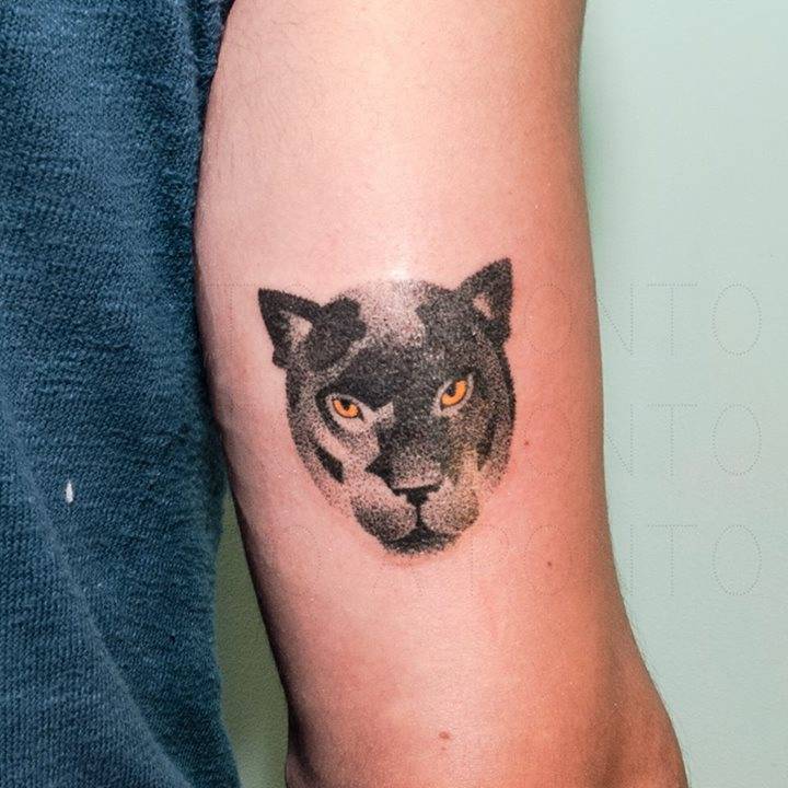 Panther Tattoo Back