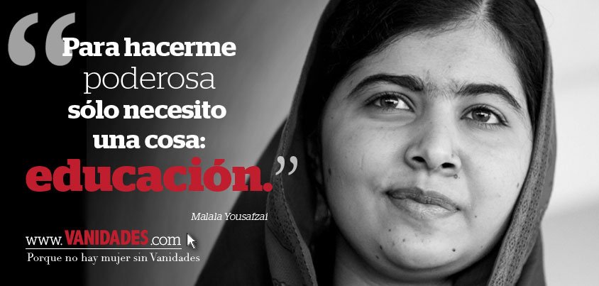 La inspiradora malala llega hoy a los 19 años. sus frases más ...